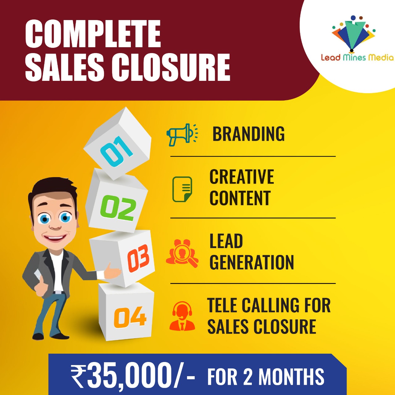 Complete Sales Closure - Lead generation strategy to enhance business.