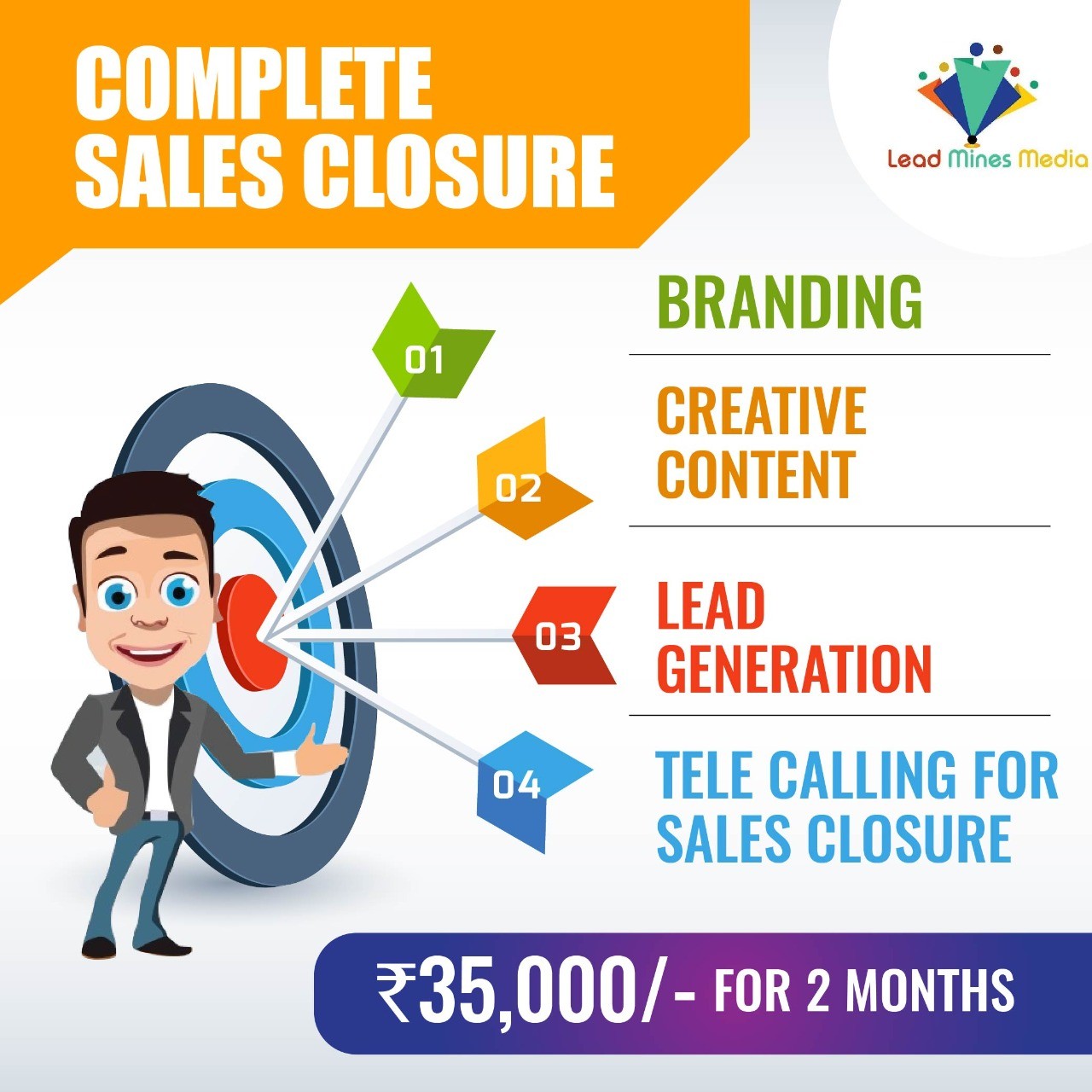 Complete Sales Closure - Lead generation strategy to enhance business.